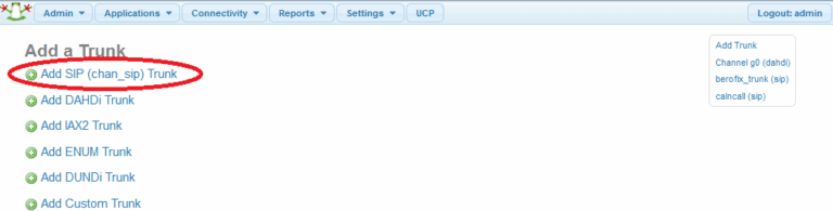 How to configure FreePBX with CloudNippon SIP Trunk