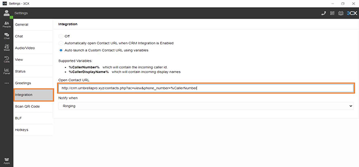 3CX CRM Integration with CloudNippon