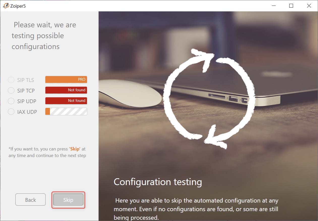 How to configure CloudNippon on your ZoiPer Windows app