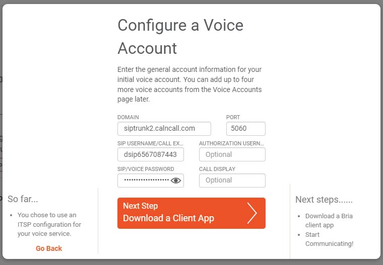 How to configure the X-Lite Softphone with CloudNippon